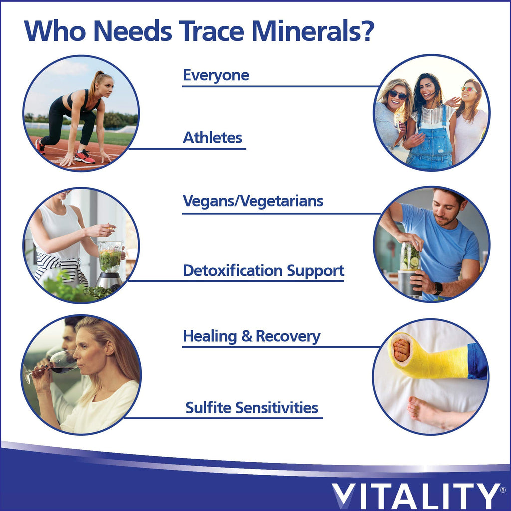 Essential trace minerals for vitality