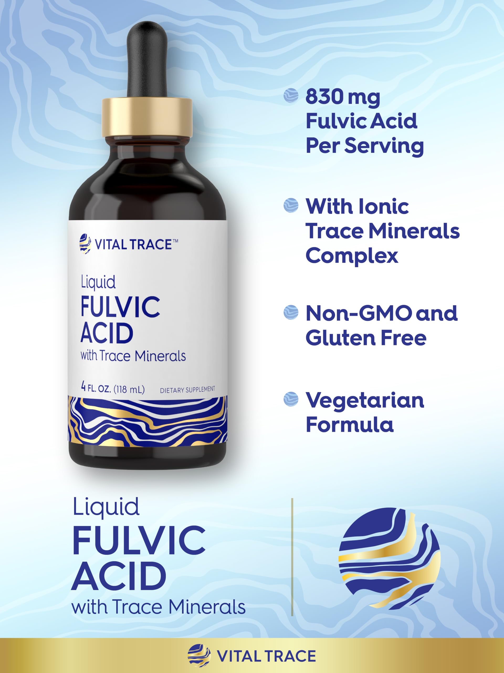 Essential trace minerals in drops