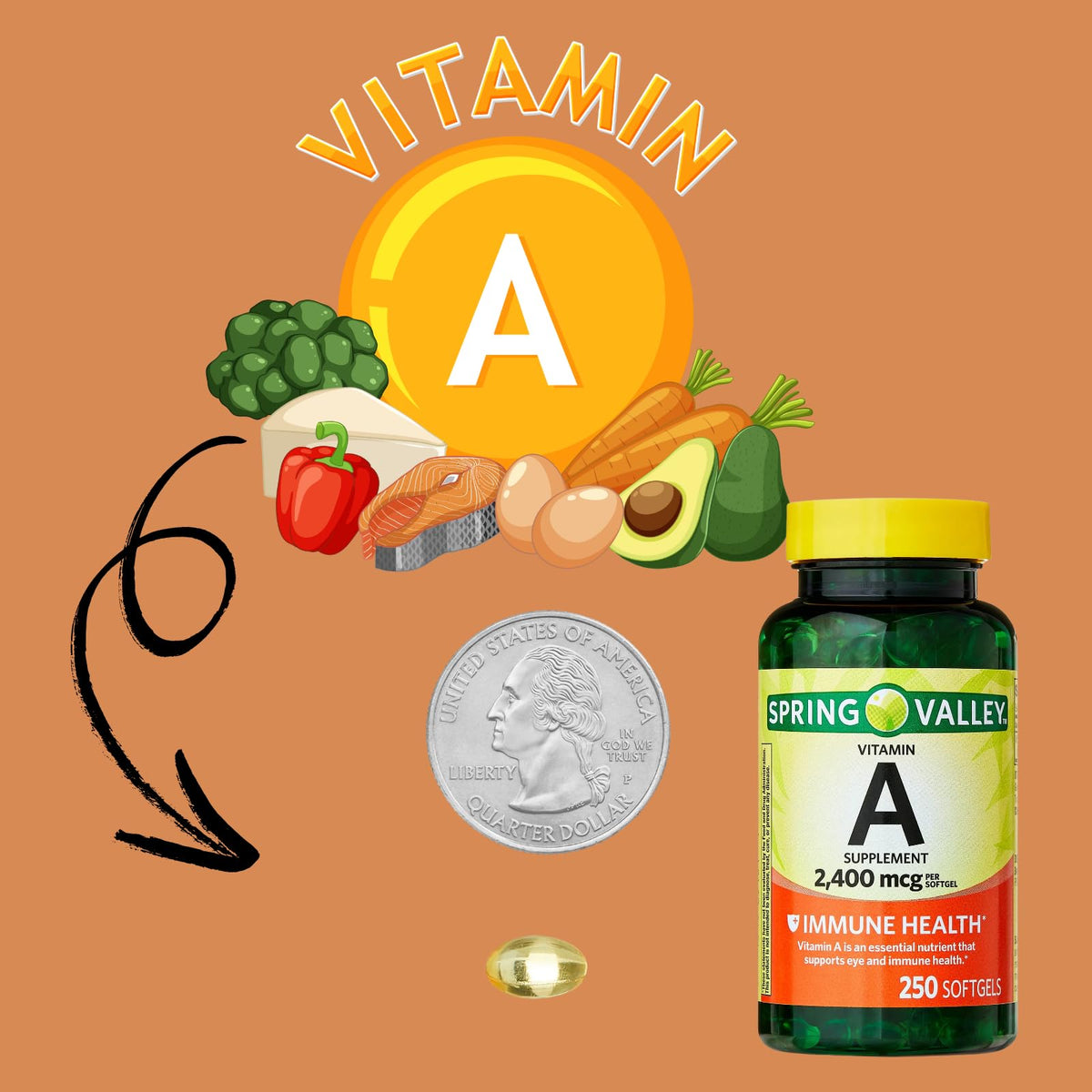 Essential Vitamin A for overall wellness