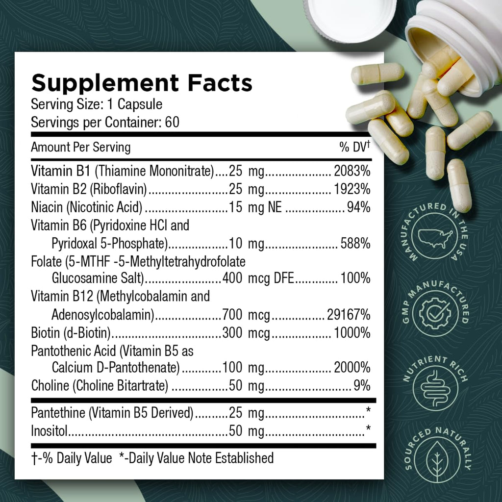 essential vitamin b complex for energy