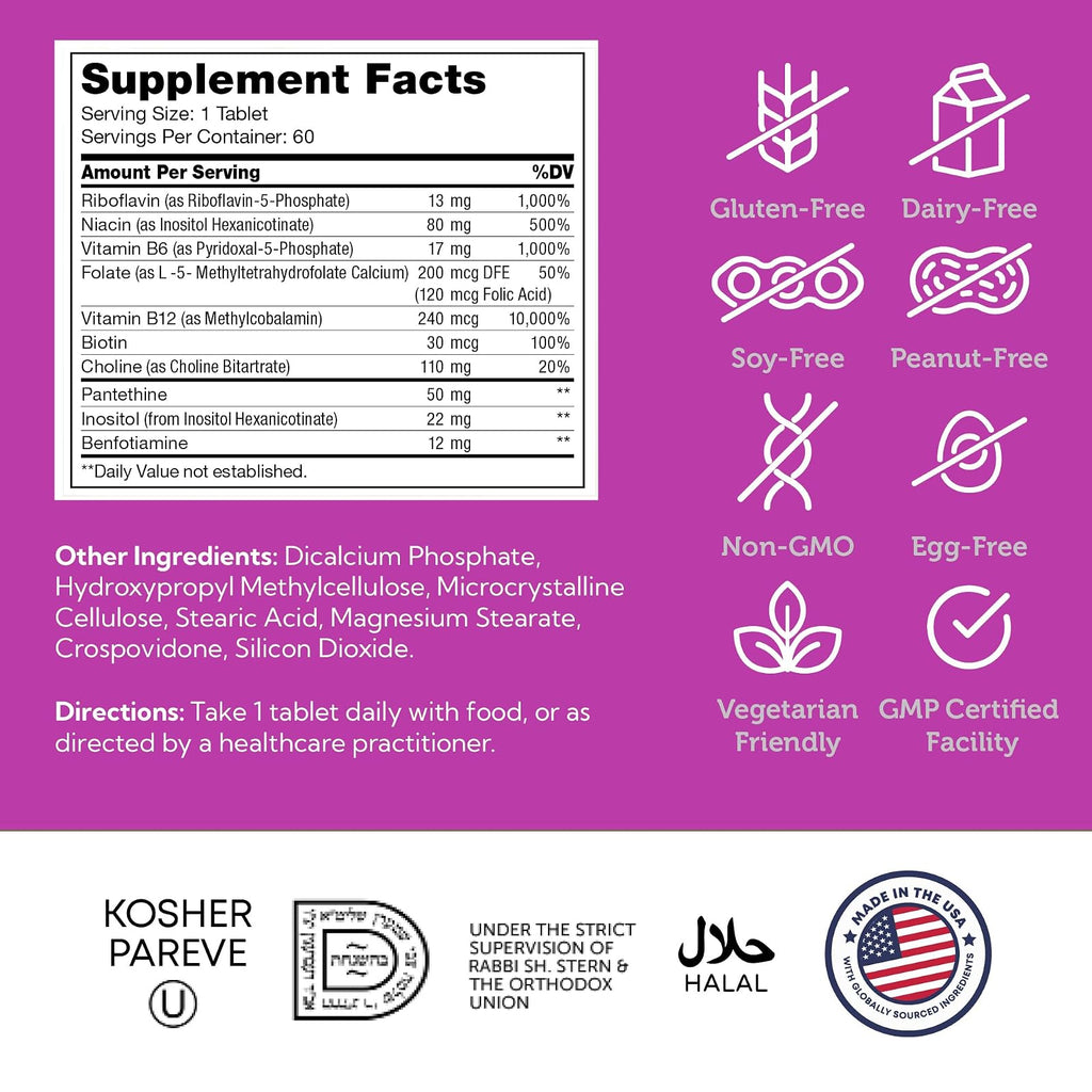 essential vitamin b complex nutrients