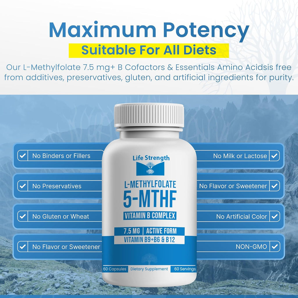 Essential vitamin B complex nutrients