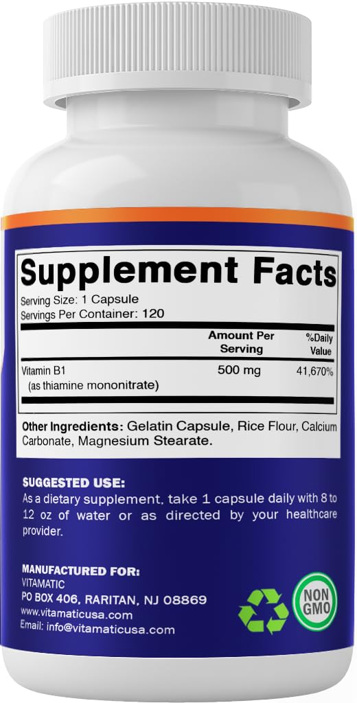 Essential Vitamin B1 for overall health