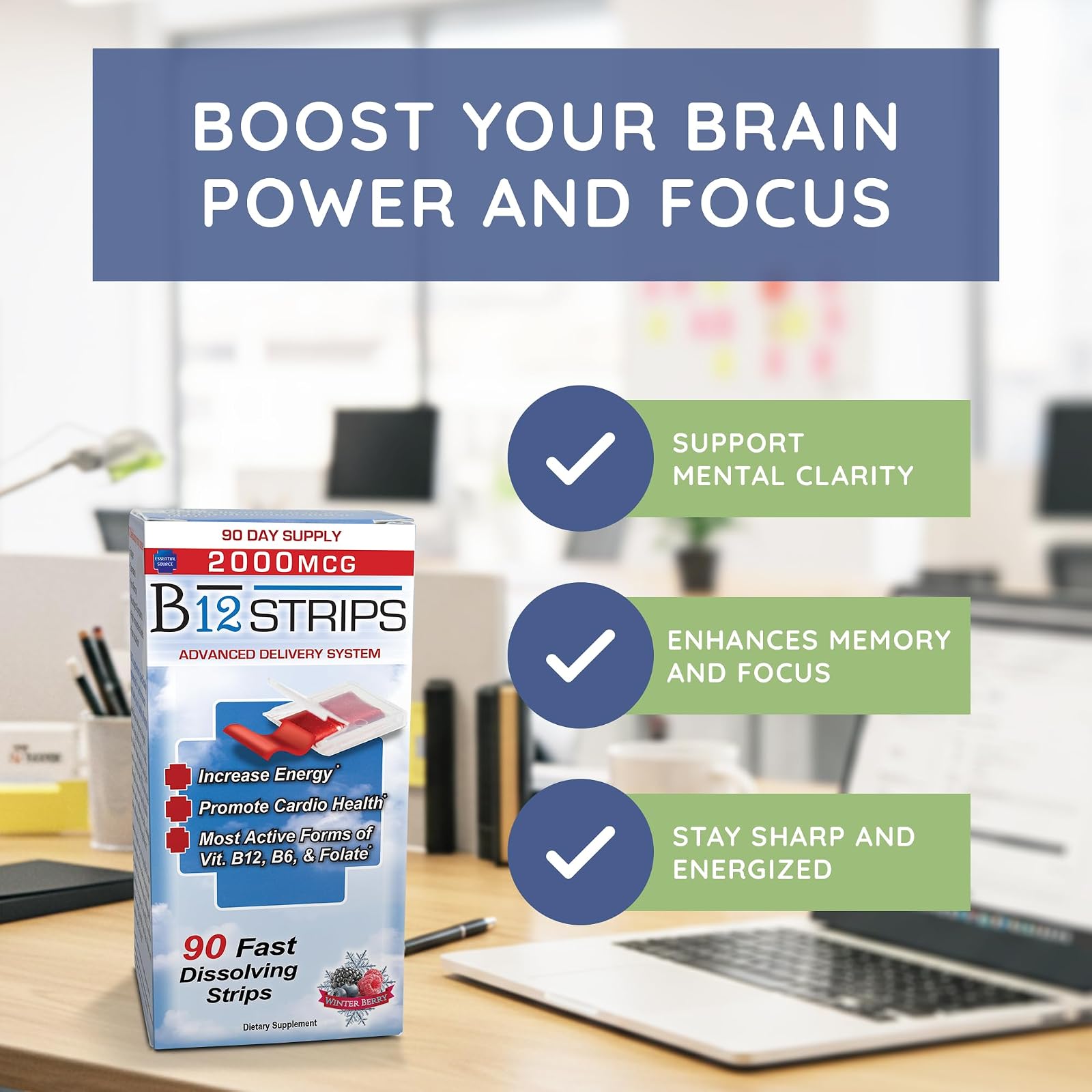 essential vitamin B12 for energy