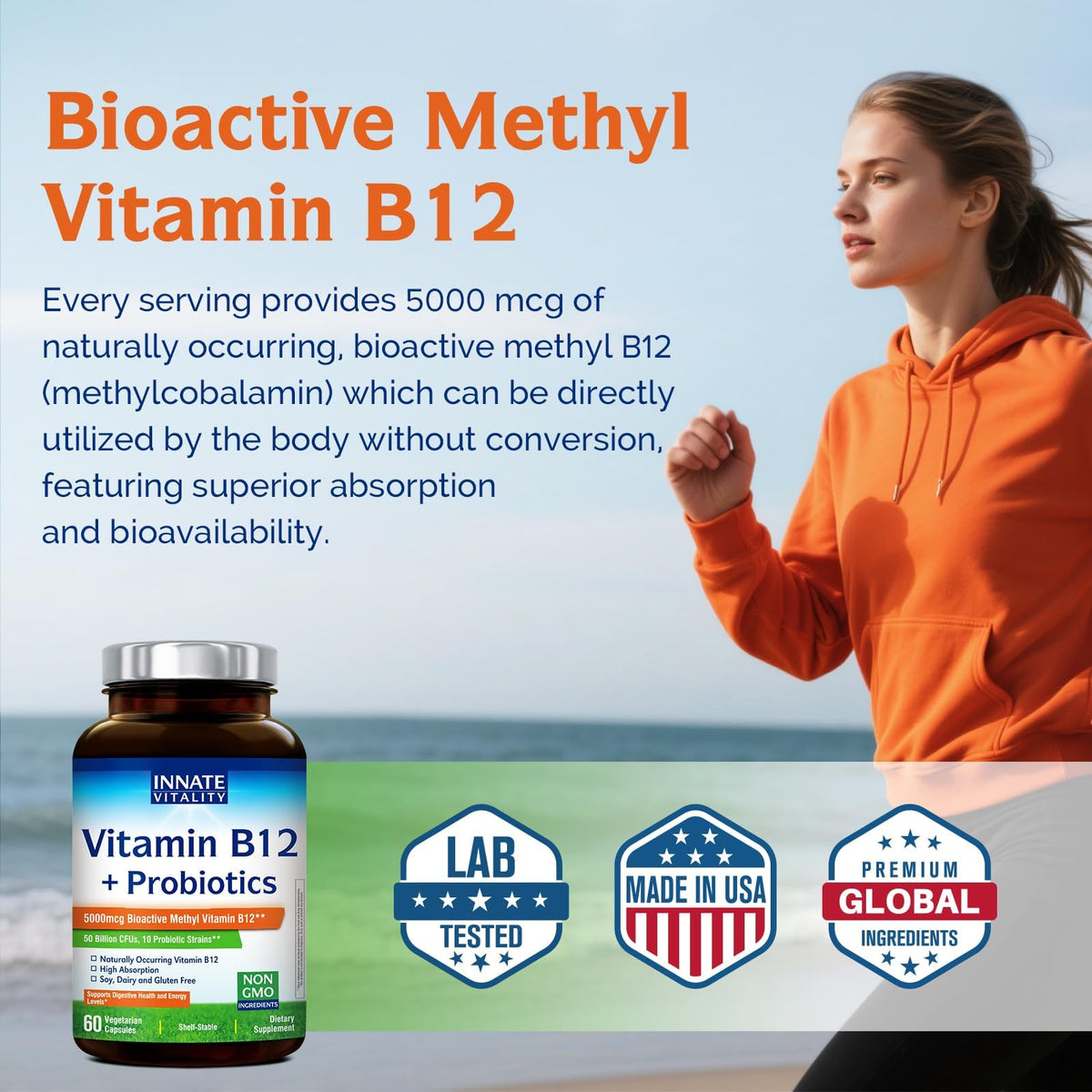 Essential Vitamin B12 for vegans