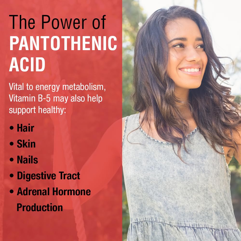 Essential Vitamin B5 for healthy skin