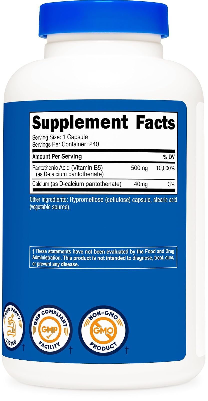 Essential Vitamin B5 for wellness