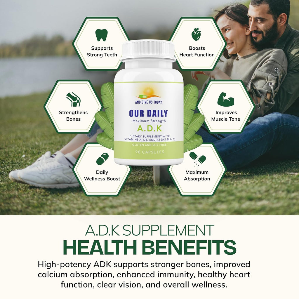 Essential vitamin D and K for health