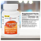 Essential vitamin D for bone health