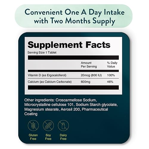 Essential vitamin D for calcium absorption