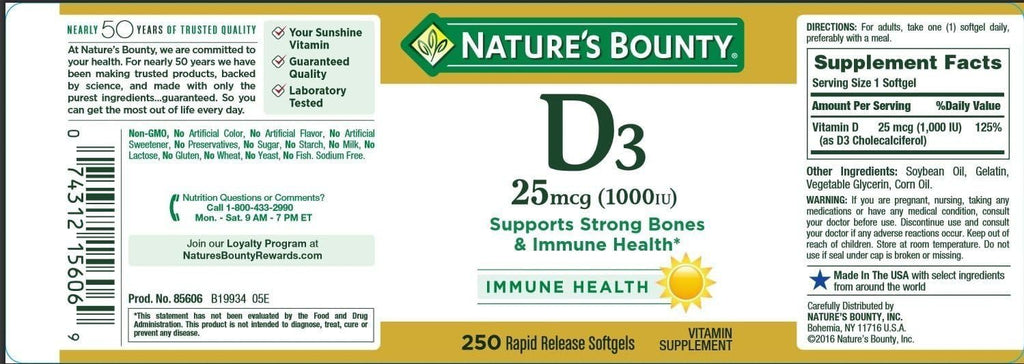 Essential Vitamin D for Canadians