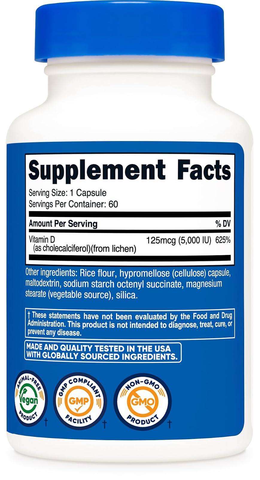 Essential Vitamin D for daily nutrition
