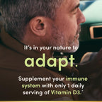 Essential vitamin D for daily wellness