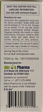 Essential vitamin D supplement for children