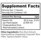 Essential vitamin D3 for bone health