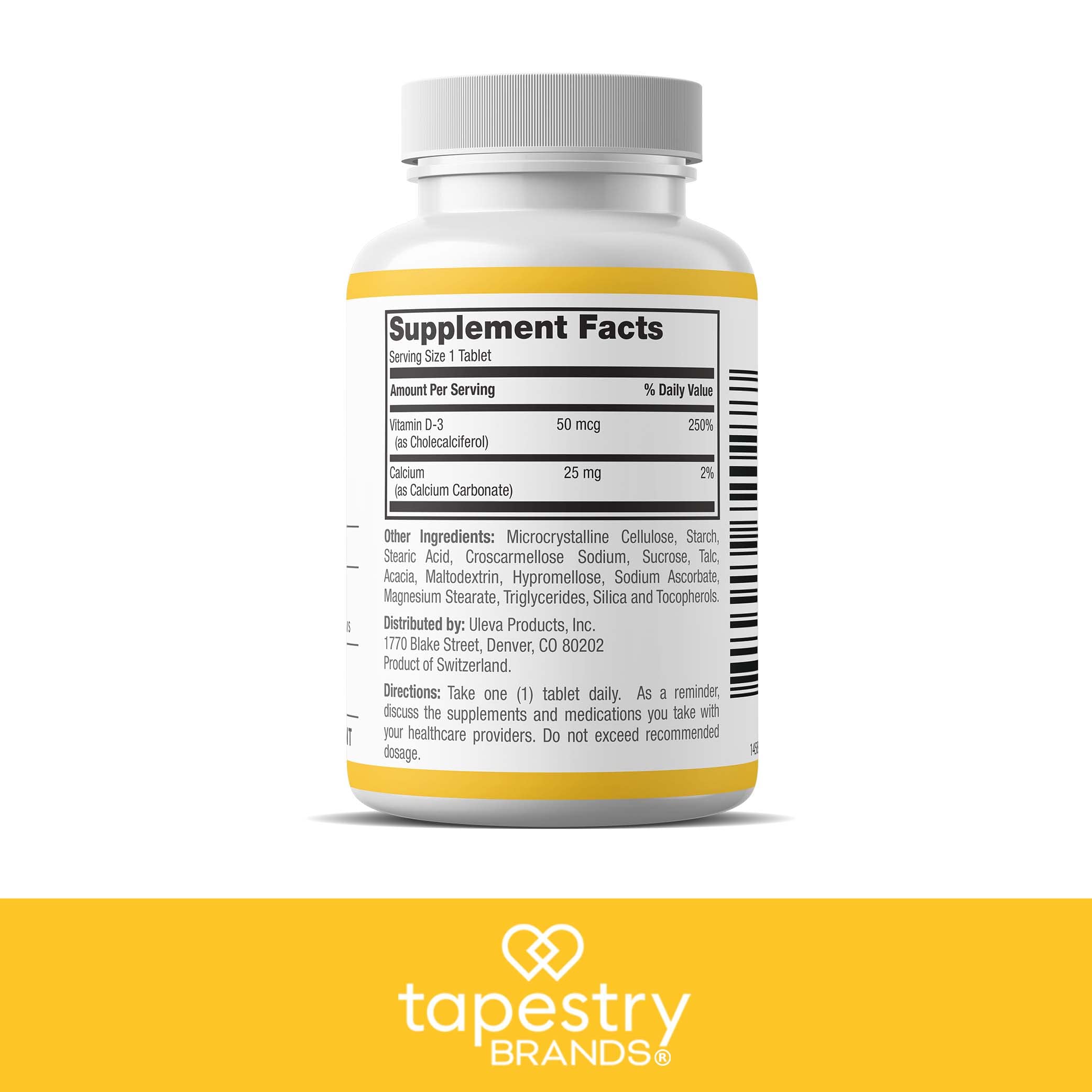 Essential vitamin D3 for wellness