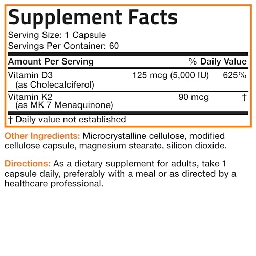 Essential Vitamin D3 K2 blend