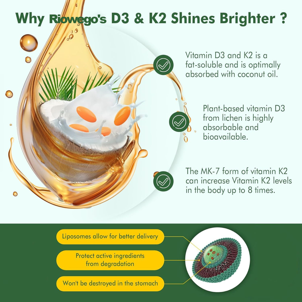 Essential Vitamin D3 K2 for Canadians
