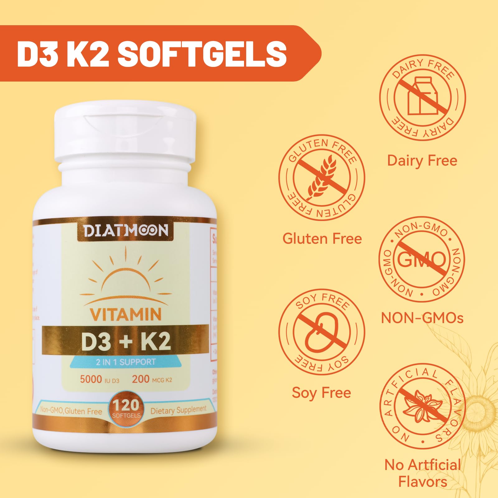 Essential Vitamin D3 K2 for Canadians