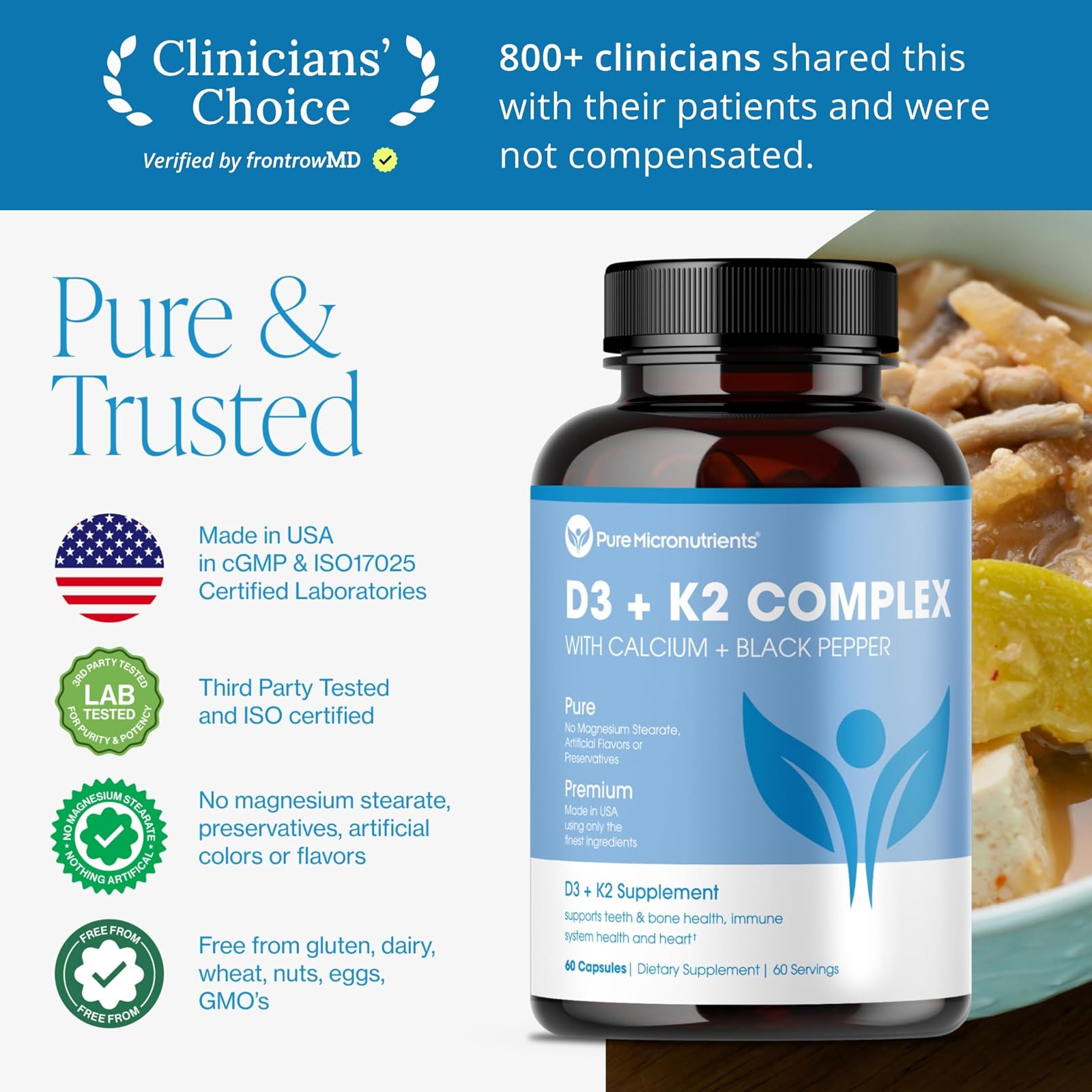Essential Vitamin D3 K2 for Canadians