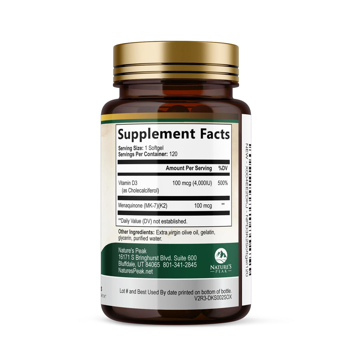 Essential Vitamin D3 K2 for overall wellness