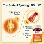 Essential Vitamin D3 K2 supplement