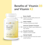 Essential vitamin D3 K2 supplement