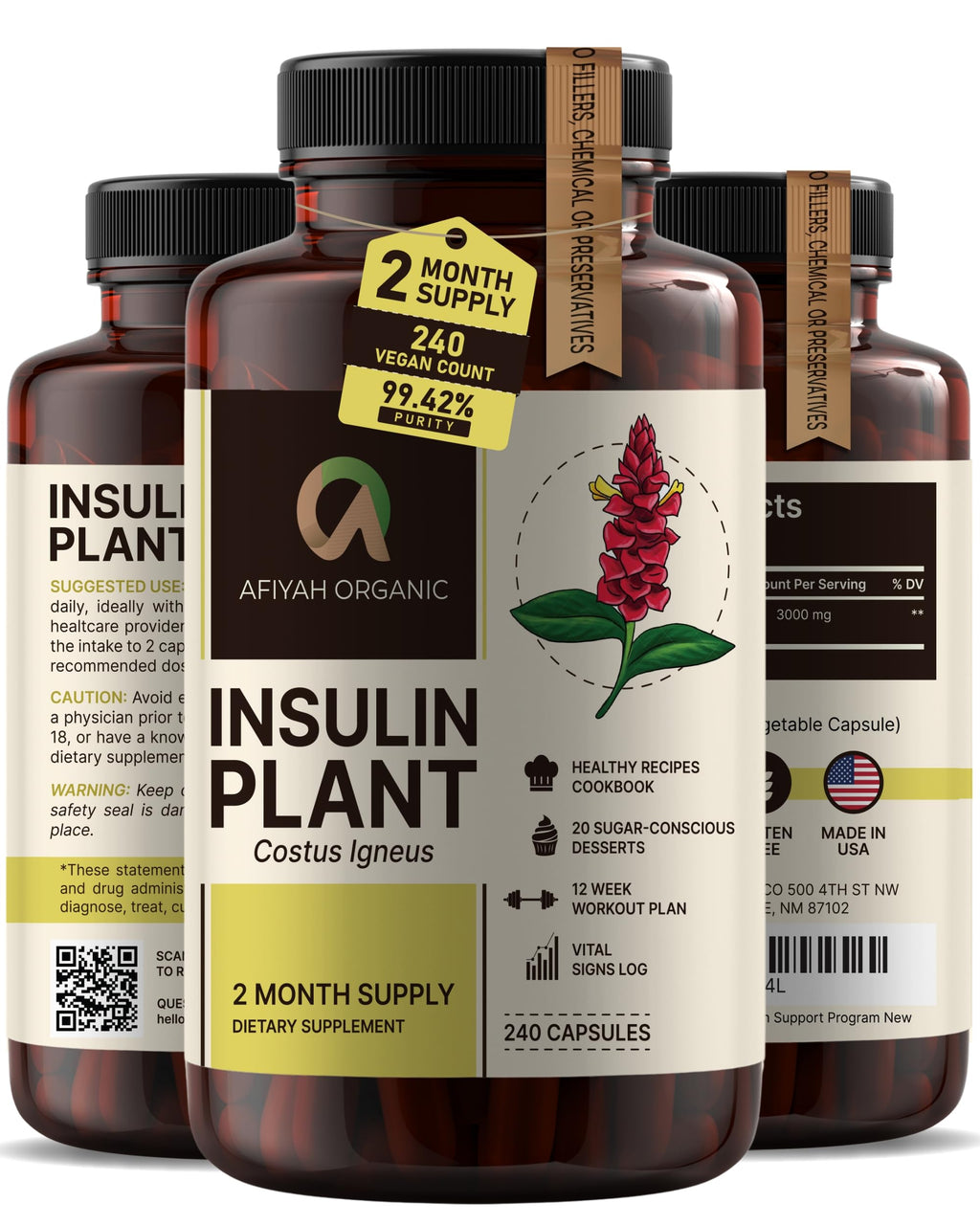 Essential vitamins and minerals blend