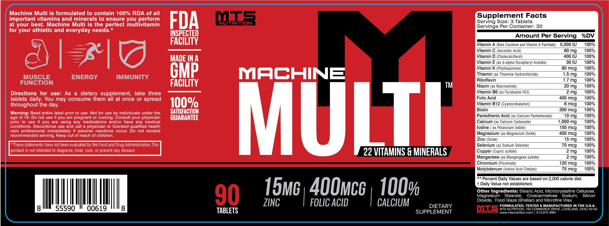essential vitamins and minerals for energy