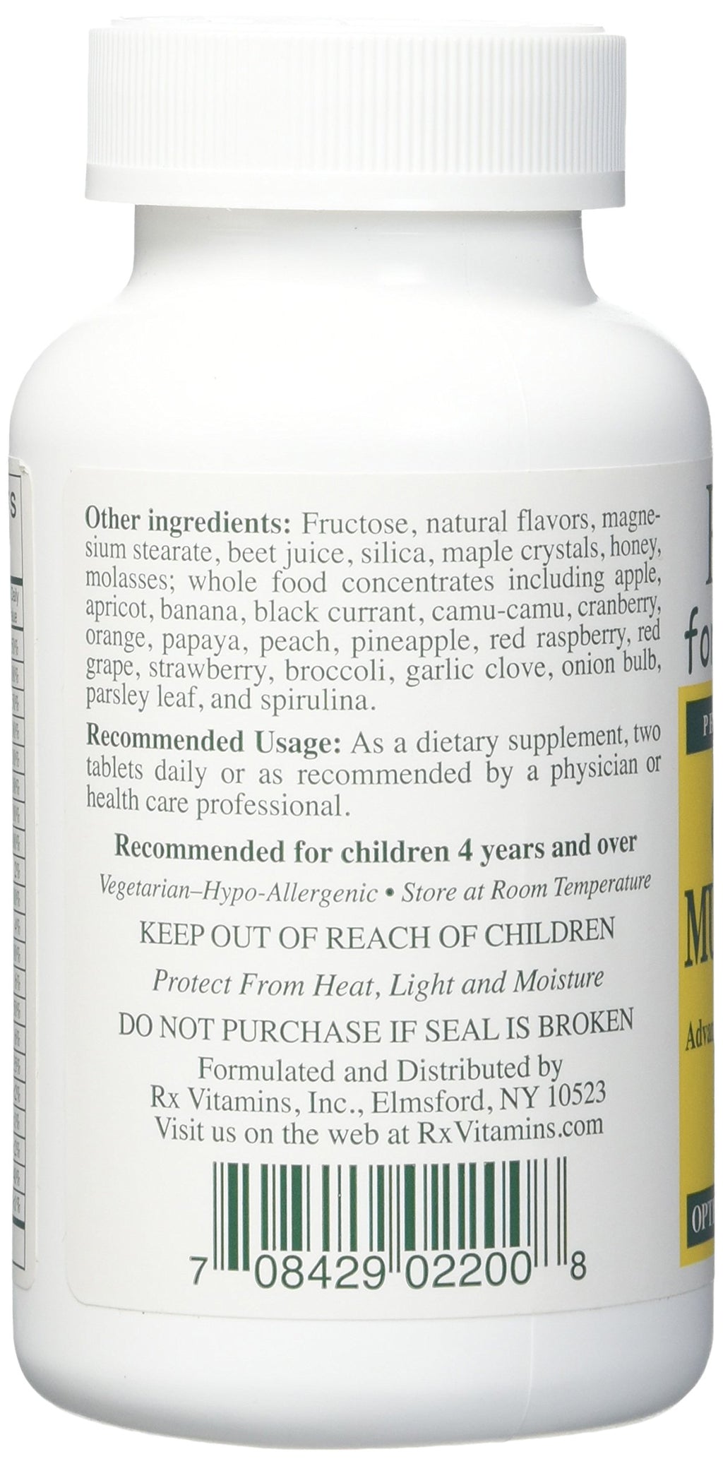 essential vitamins and minerals for kids