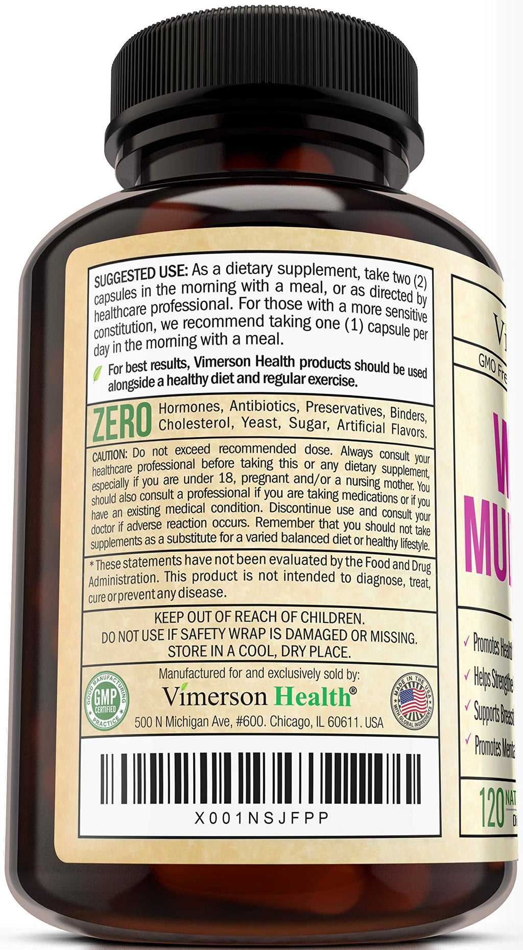 Essential vitamins and minerals for women