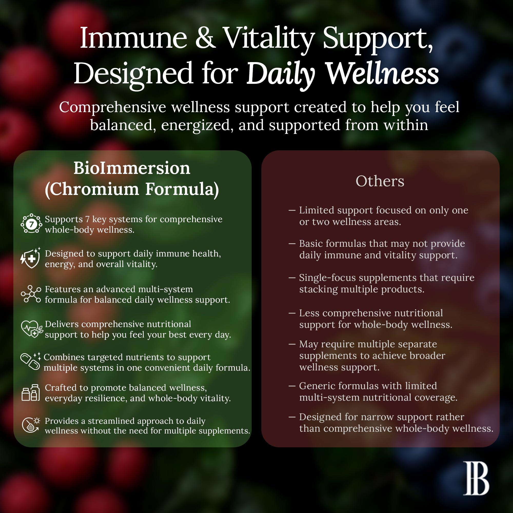 Essential vitamins and minerals in one scoop