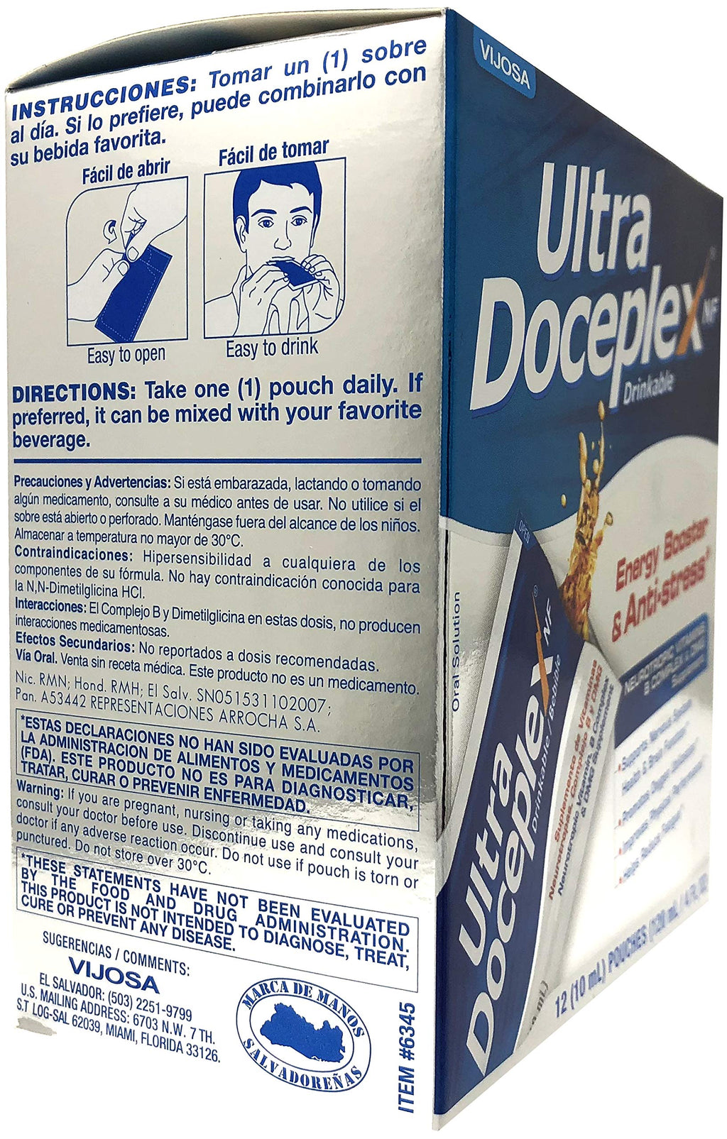 essential vitamins and minerals in pouches