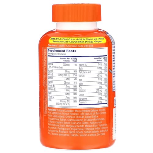 essential vitamins and minerals supplement