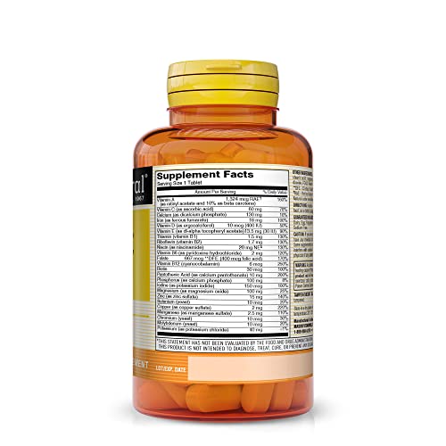 Essential vitamins and minerals supplement