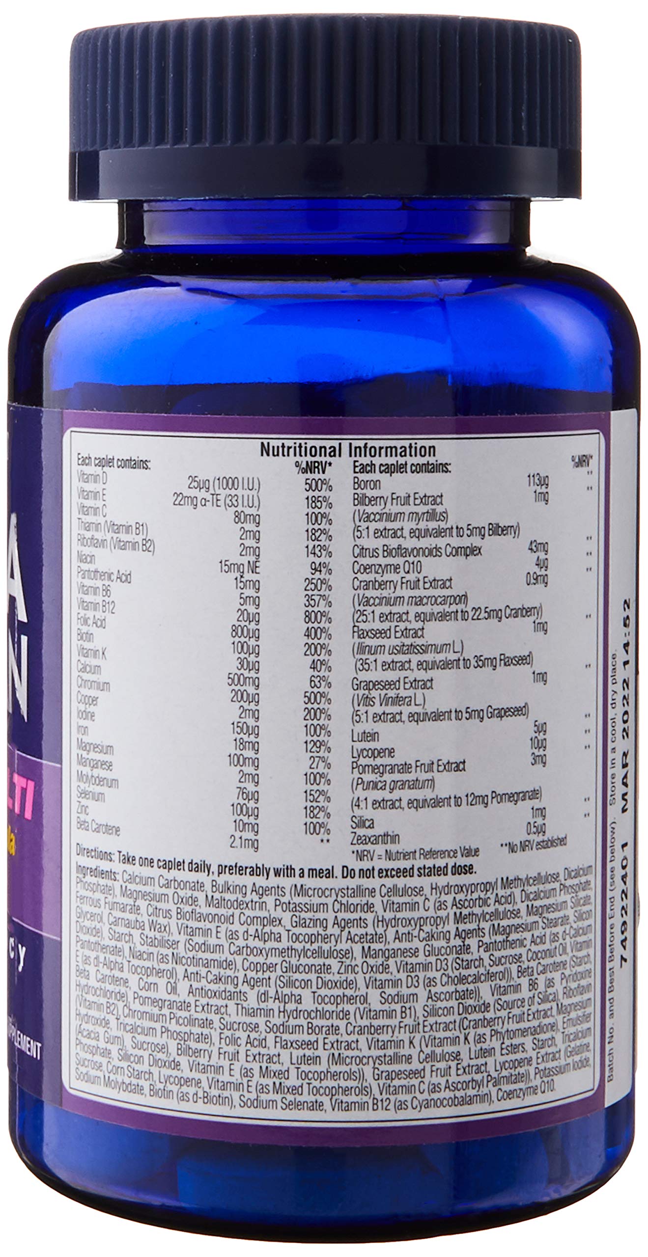 essential vitamins and multiminerals blend