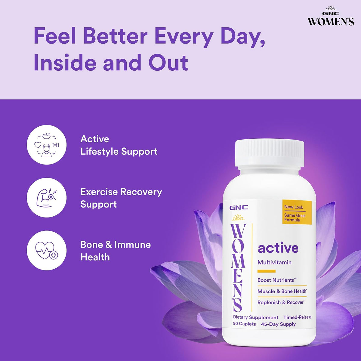 Essential vitamins for active women