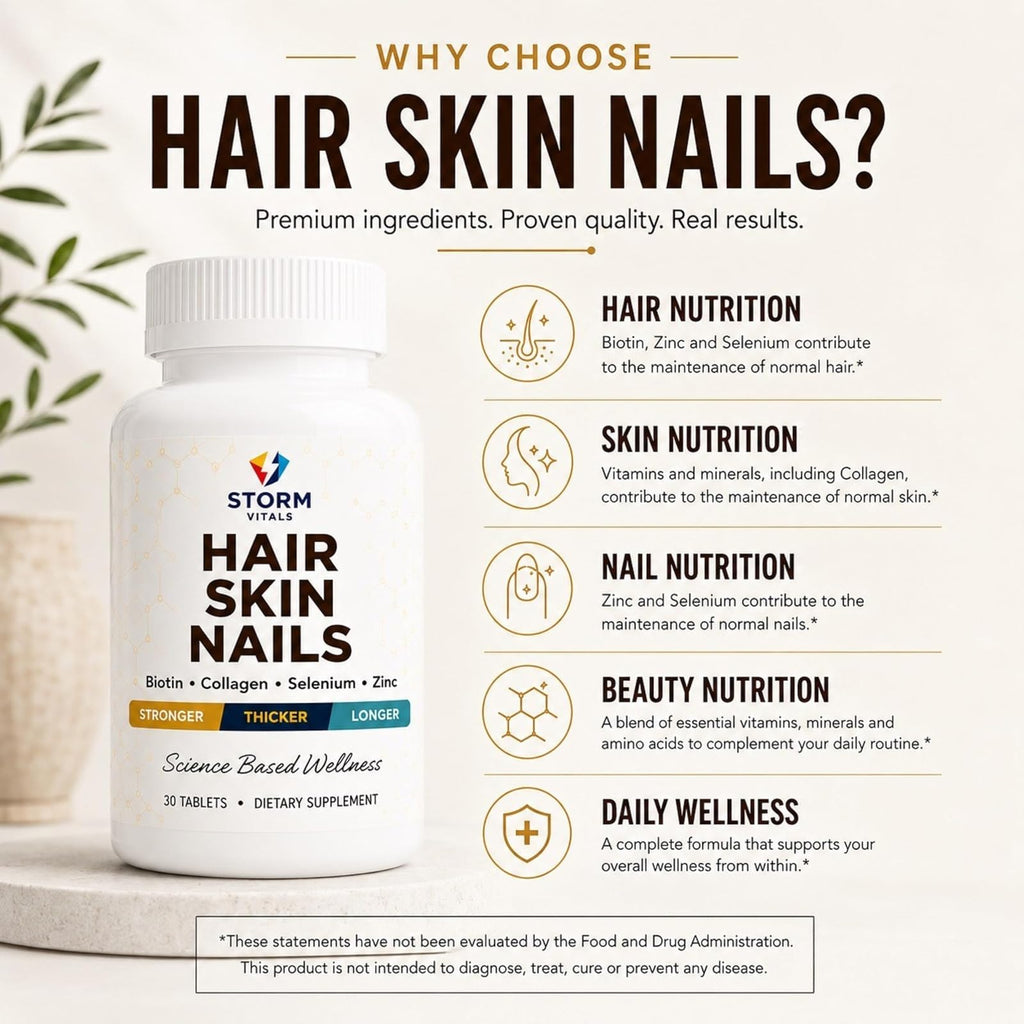 essential vitamins for beauty support
