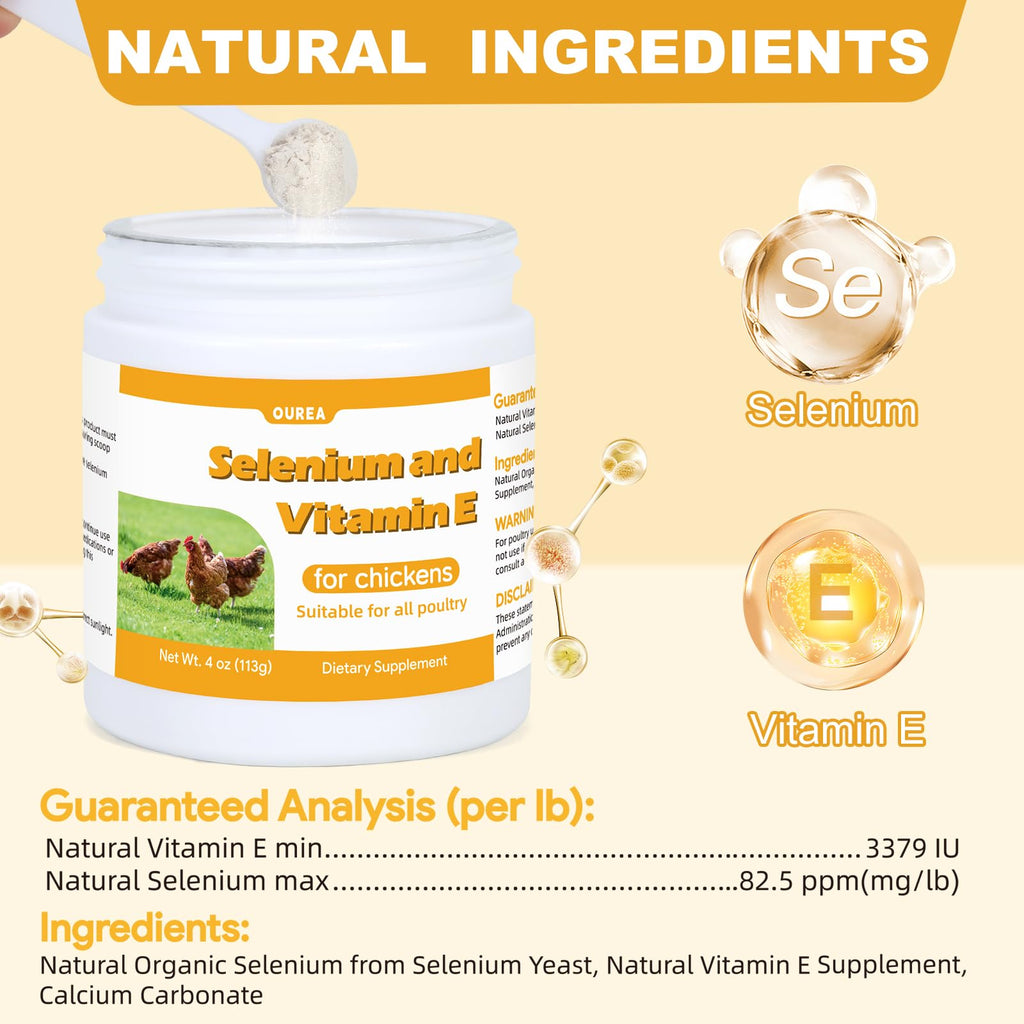 Essential vitamins for chicken growth
