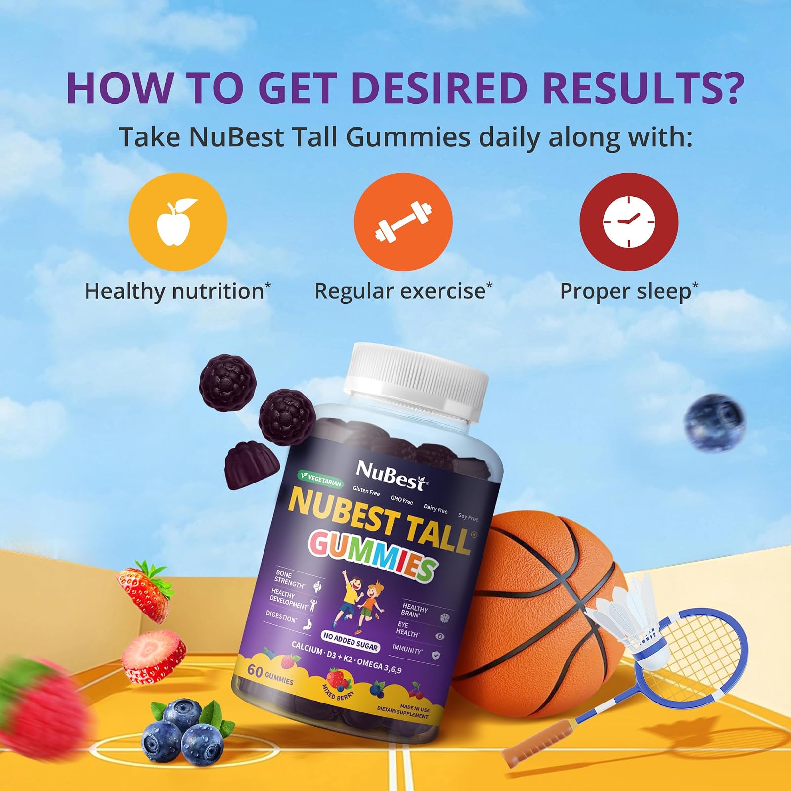 essential vitamins for children's growth