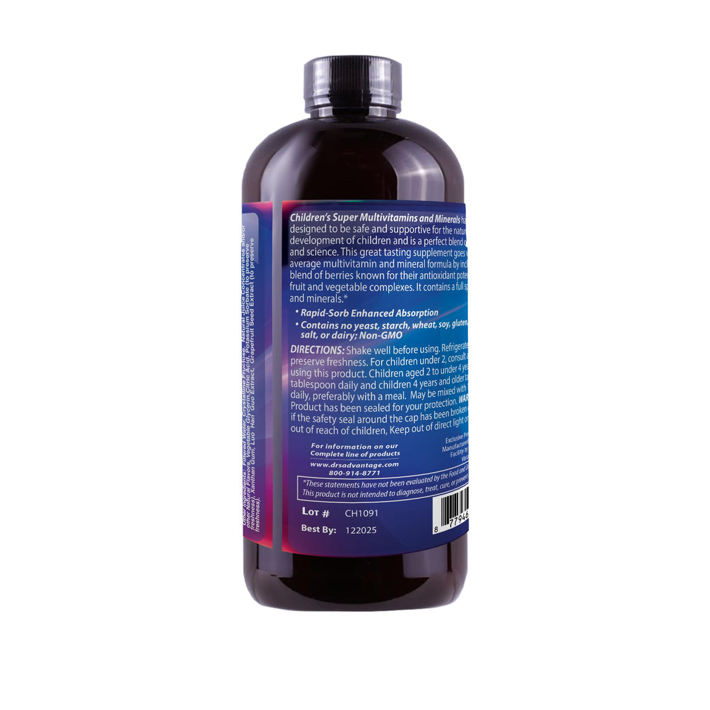 essential vitamins for children's health