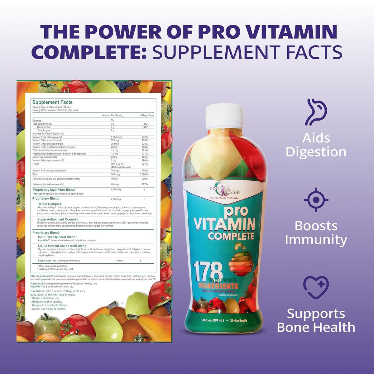 Essential vitamins for daily health