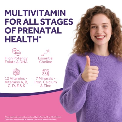 Essential vitamins for expecting mothers