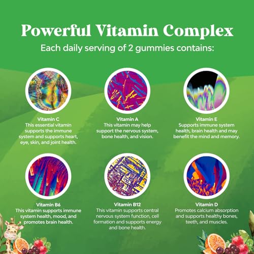 essential vitamins for growing children