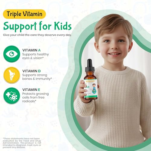 essential vitamins for growing children