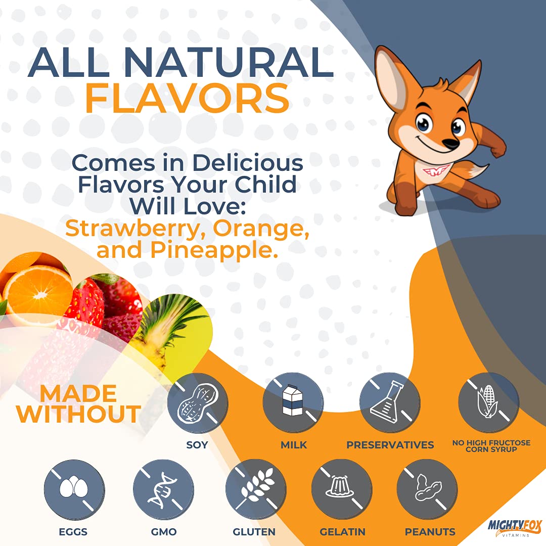 Essential vitamins for growing kids