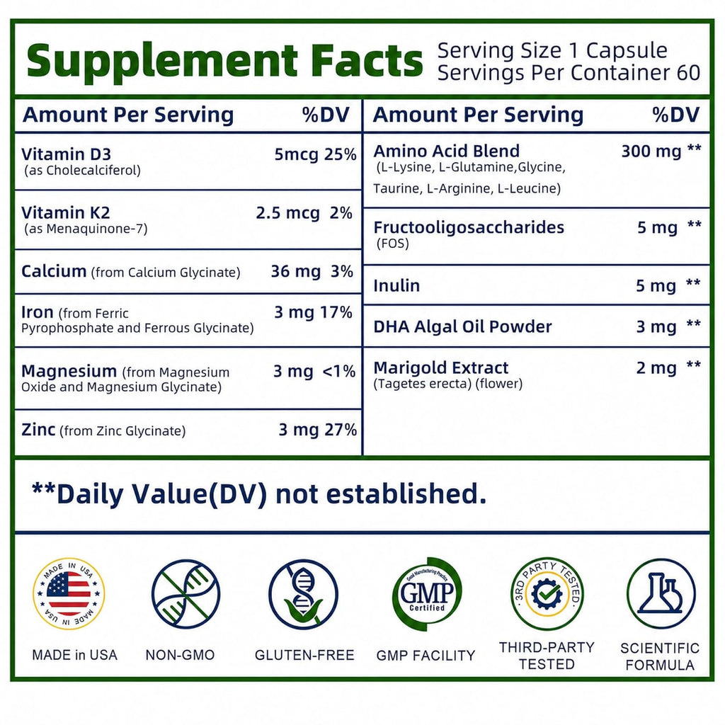 essential vitamins for growing kids