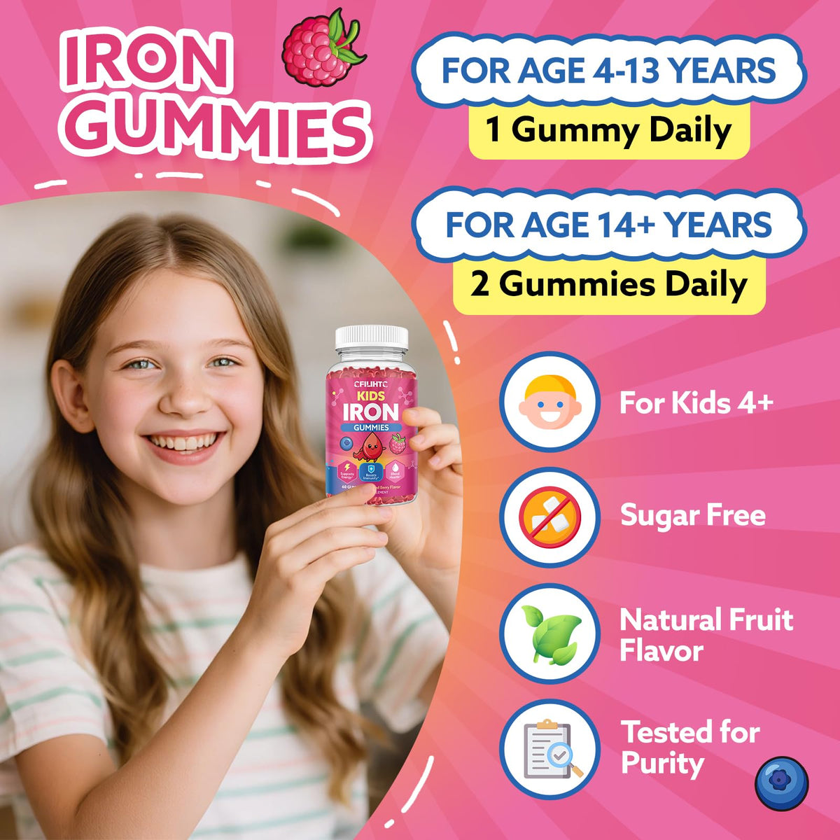 Essential vitamins for growing kids