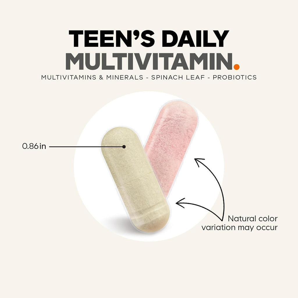 essential vitamins for growing teens