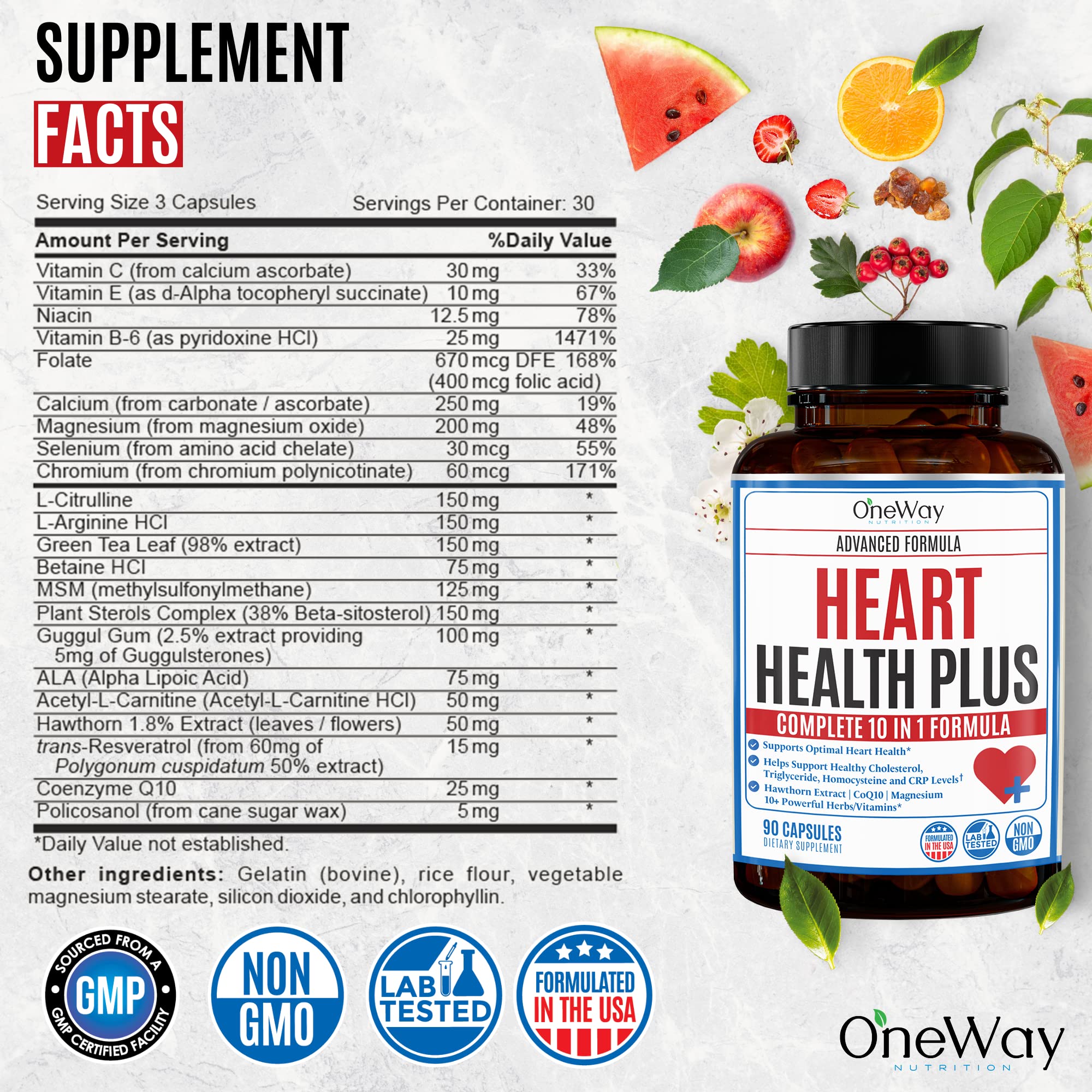 essential vitamins for heart function